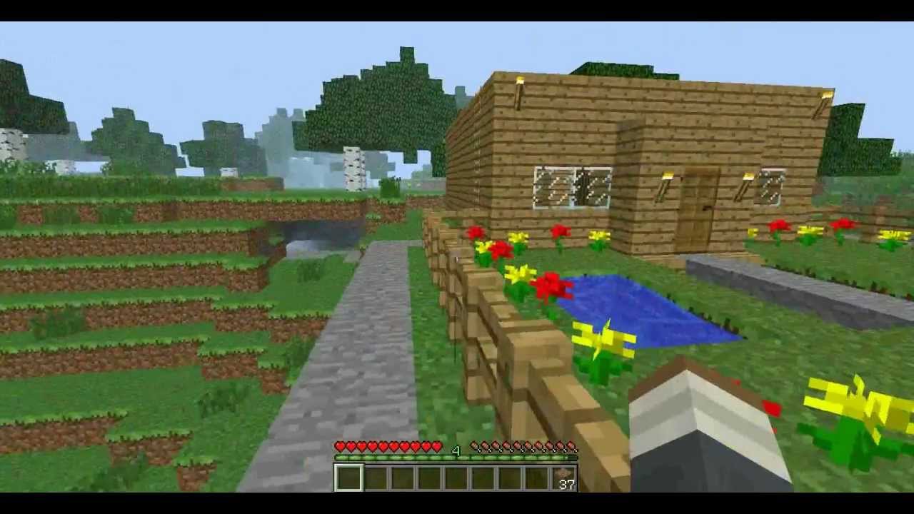 Minecraft: My House Tour! #1 Easy and Fast! - YouTube
