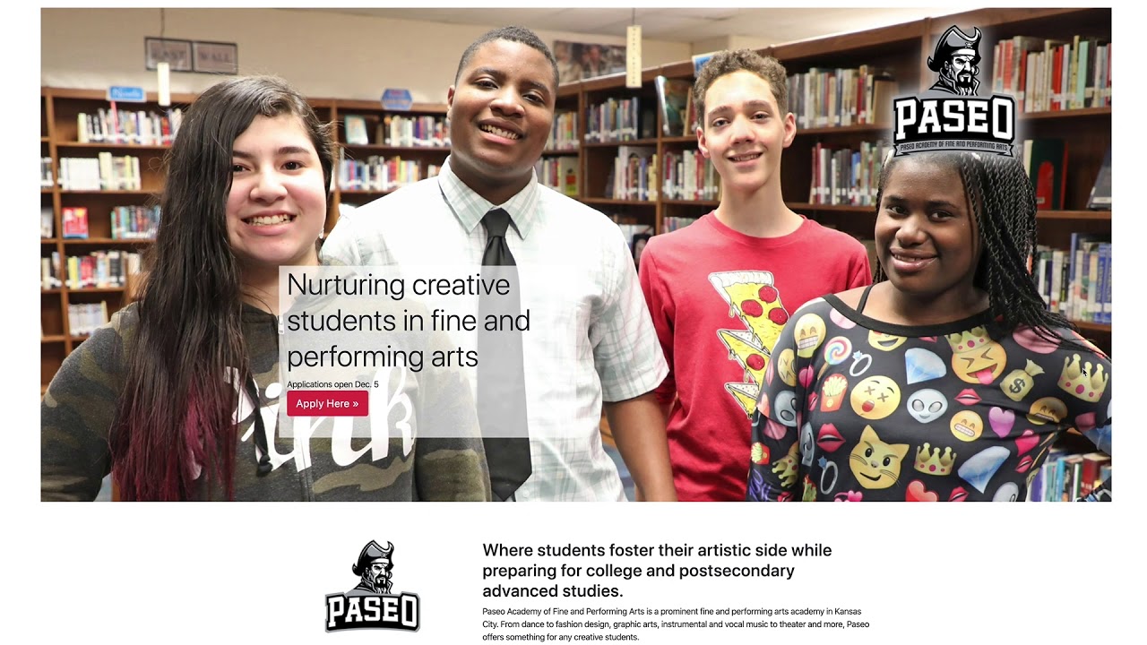 EnrollKC.org - Paseo Academy of Fine and Performing Arts - YouTube