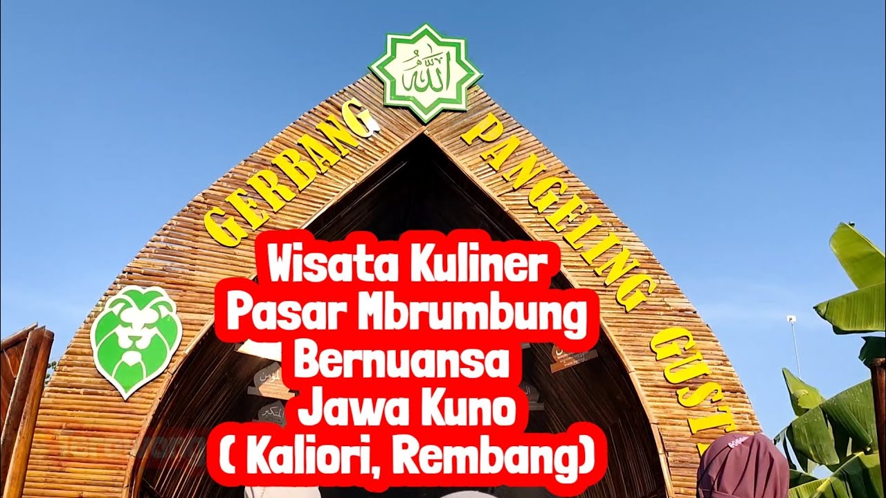 Pasar Mbrumbung Rembang 2021 | Pasar Unik Di Jawa - YouTube