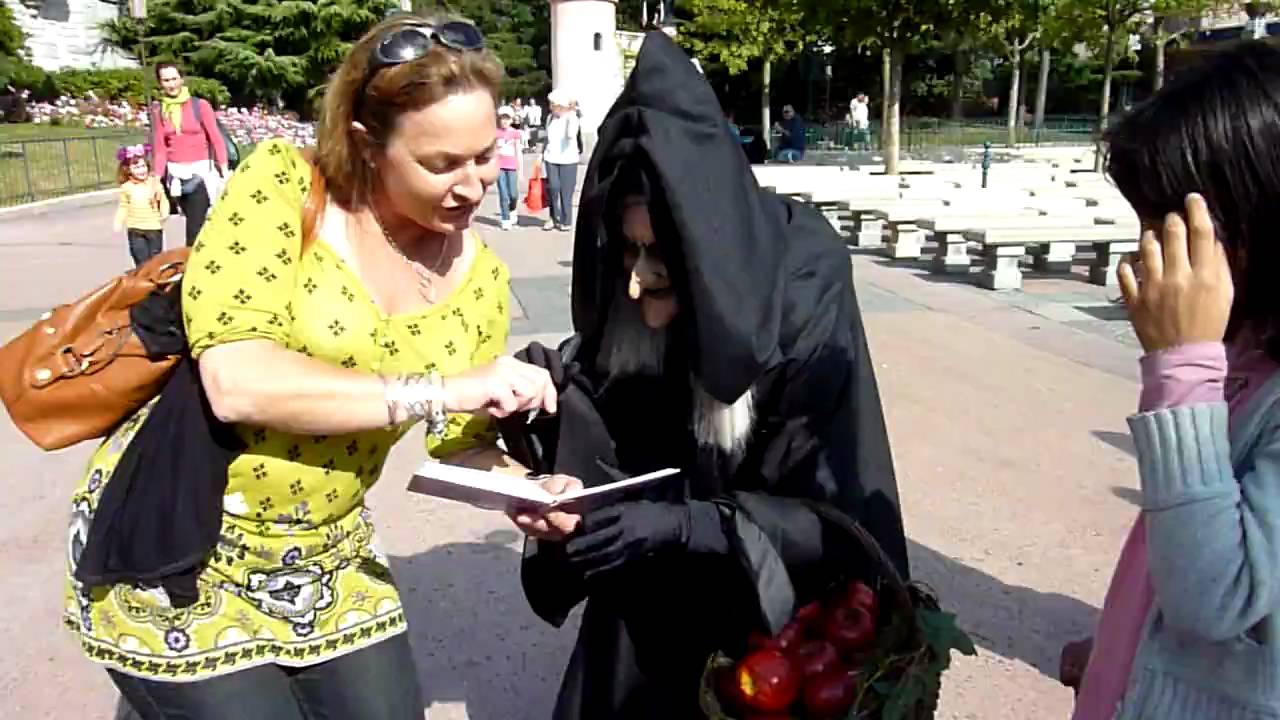 The 'old Hag' at Disneyland - YouTube