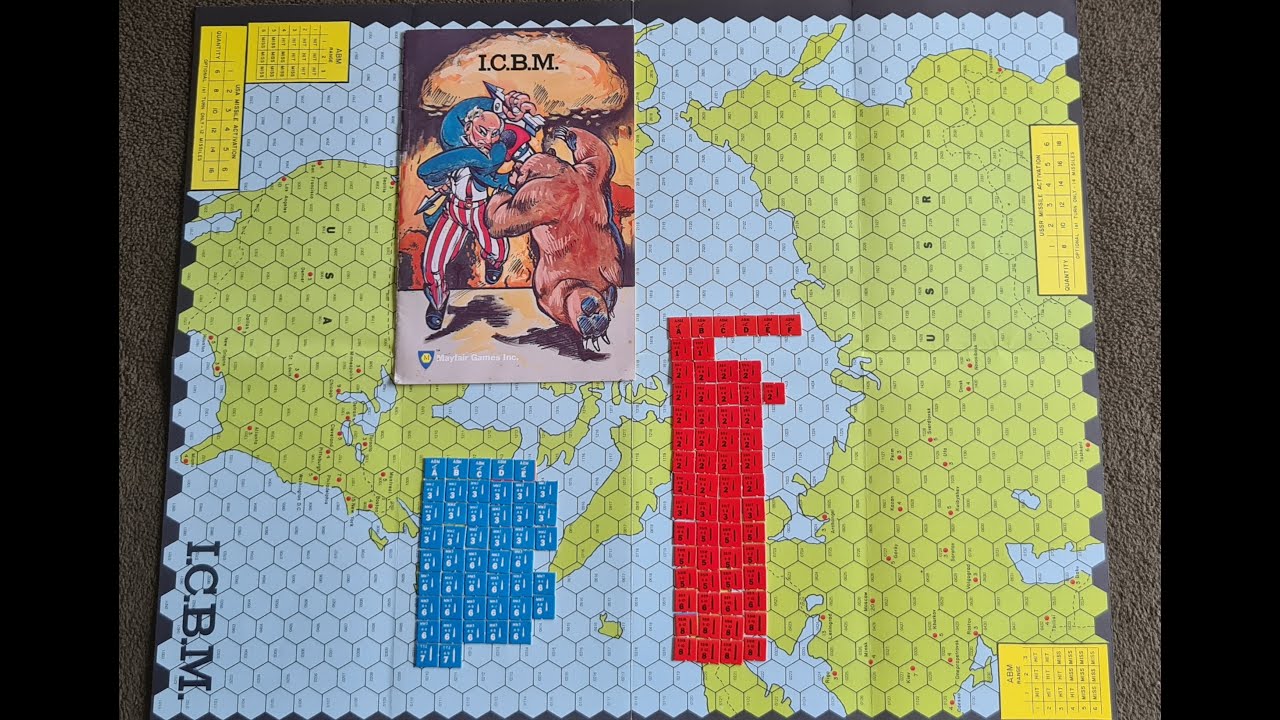 Board Game Collection - ICBM - YouTube