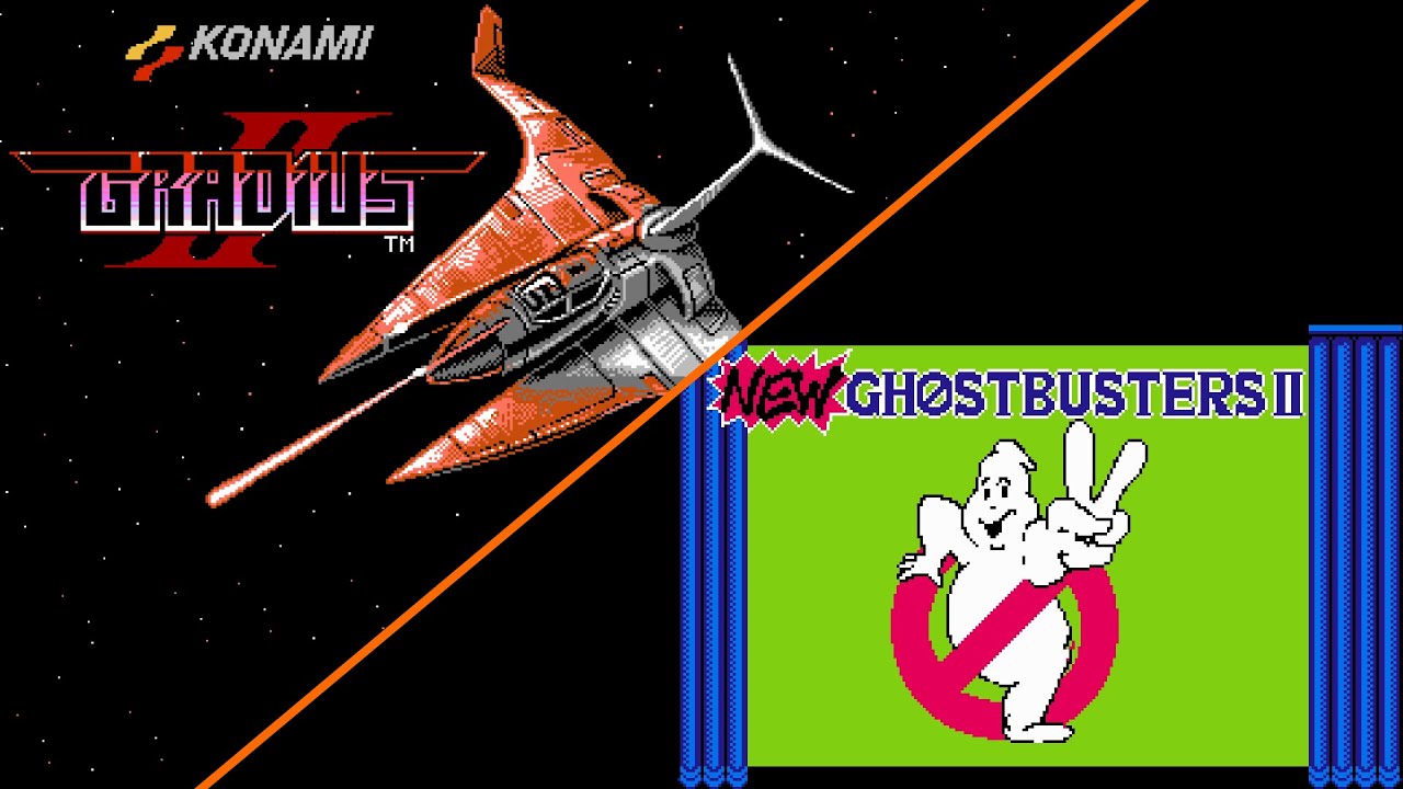 New Ghostbusters II (Famicom) & Gradius II (Famicom) - YouTube
