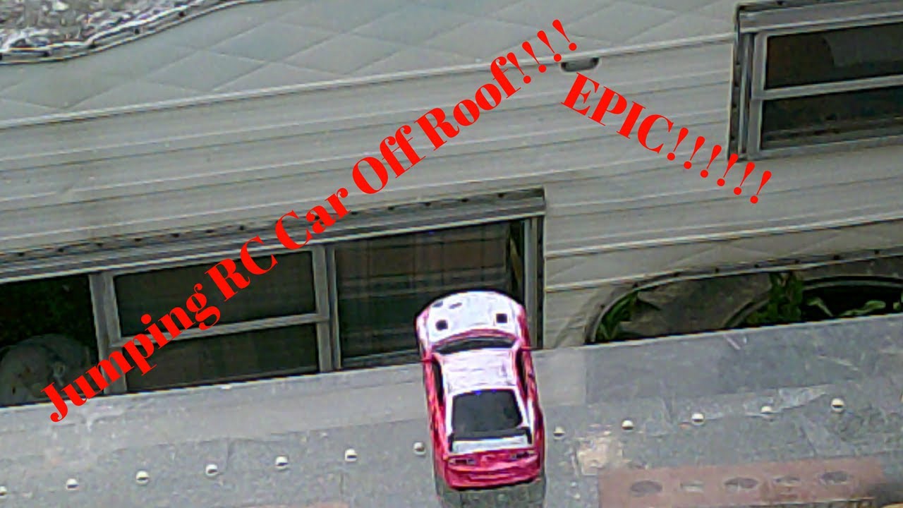 Ramping RC Car Off Roof With Homemade Ramp!!!!!!!! - YouTube