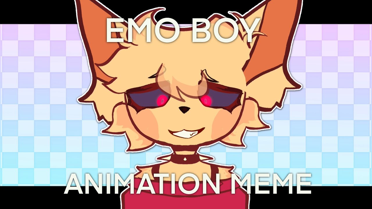 EMO BOY // animation meme //hot hot hot kswnajdkjkkejhcjkhe omg - YouTube
