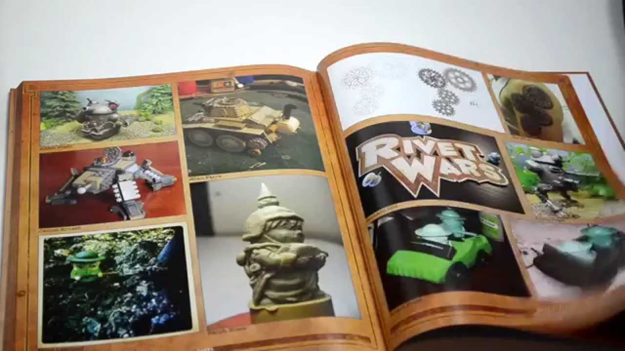 Rivet Wars Art Book Flip Through - YouTube