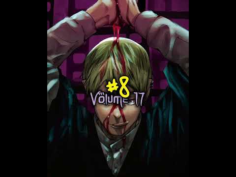 Jujutsu Kaisen volume covers ranking