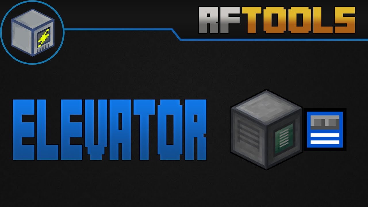 Elevator | RFTools | Español - YouTube