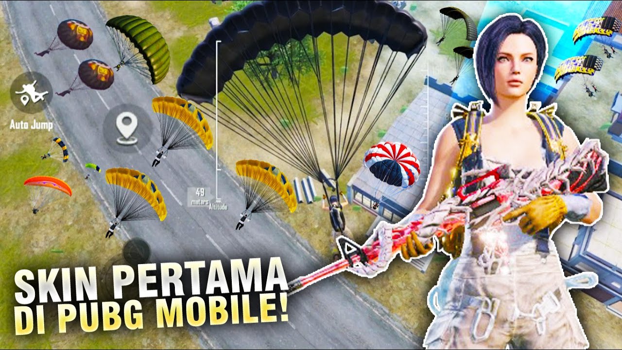 TERNYATA INI SKIN PERTAMA DI PUBG MOBILE! KOK BAGUS BANGET! - YouTube