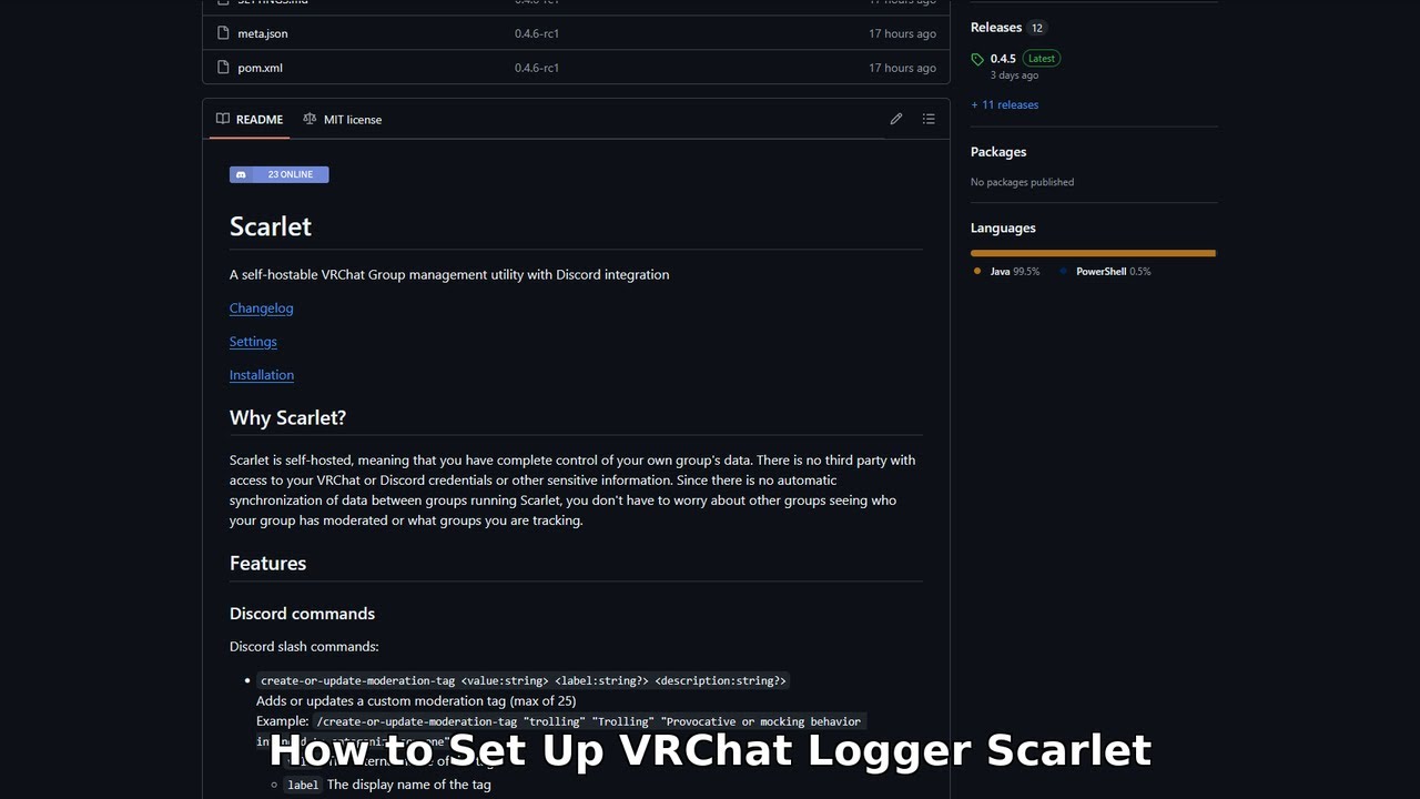 VRChat Logger Scarlet: How to Install & Use - YouTube