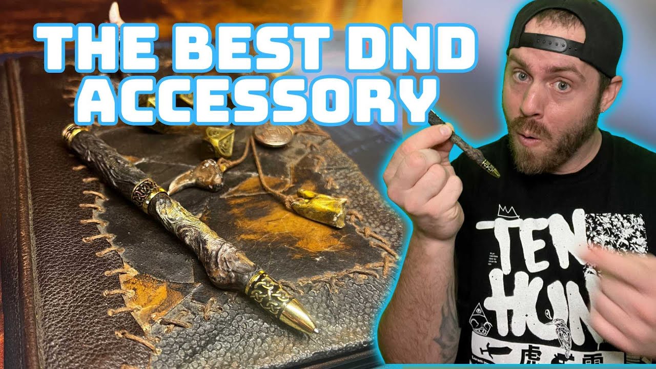 The most Important DnD accessory is the Pen! lets 3d print a custom one ...