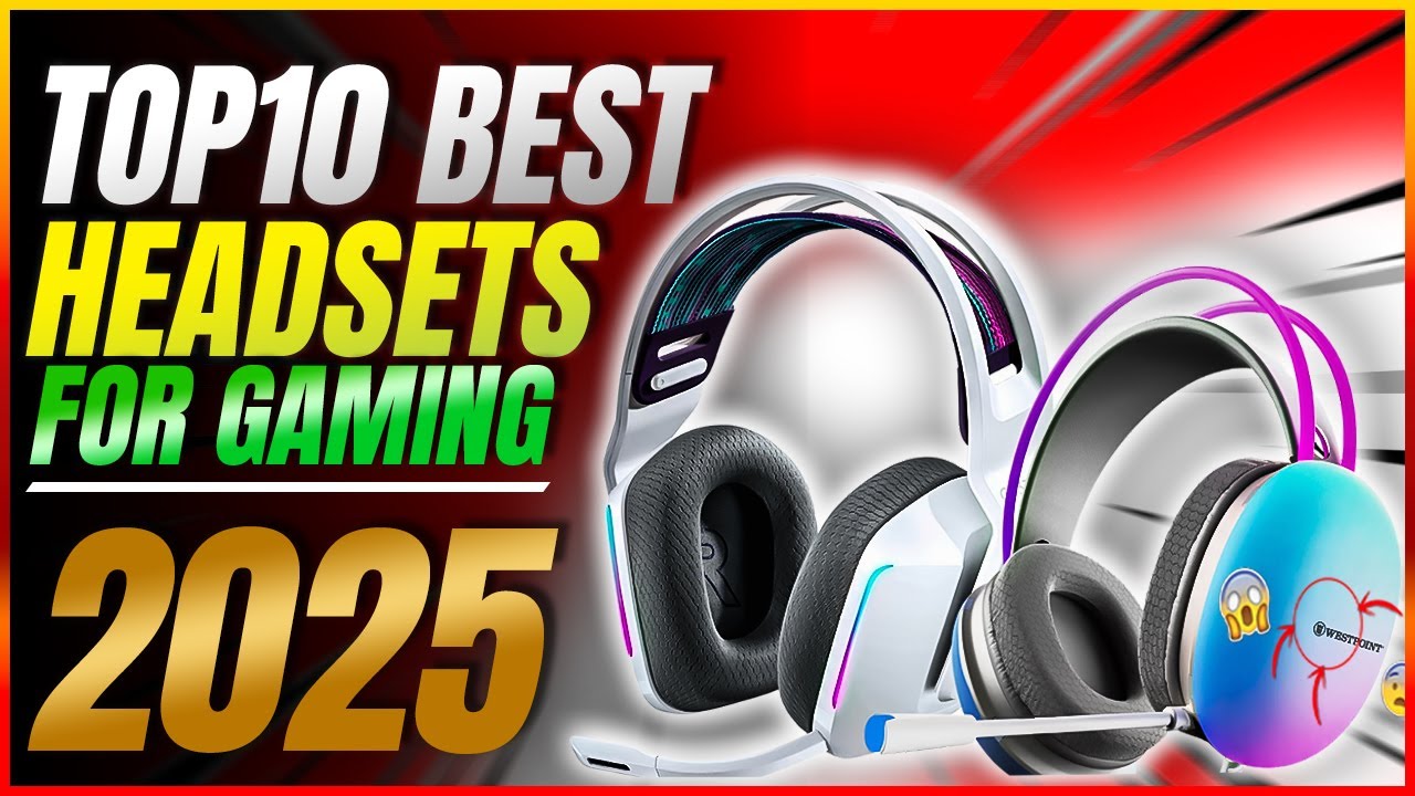 Top 10 Best Headsets for Gaming in 2025 – Epic Sound & Comfort! - YouTube