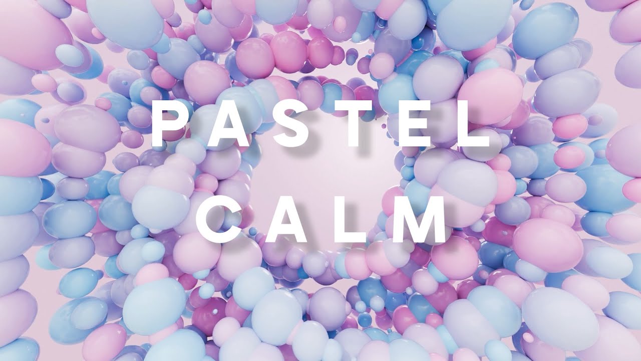 Soothing Pastel Animation: Relaxing Meditative Motion and Music - YouTube