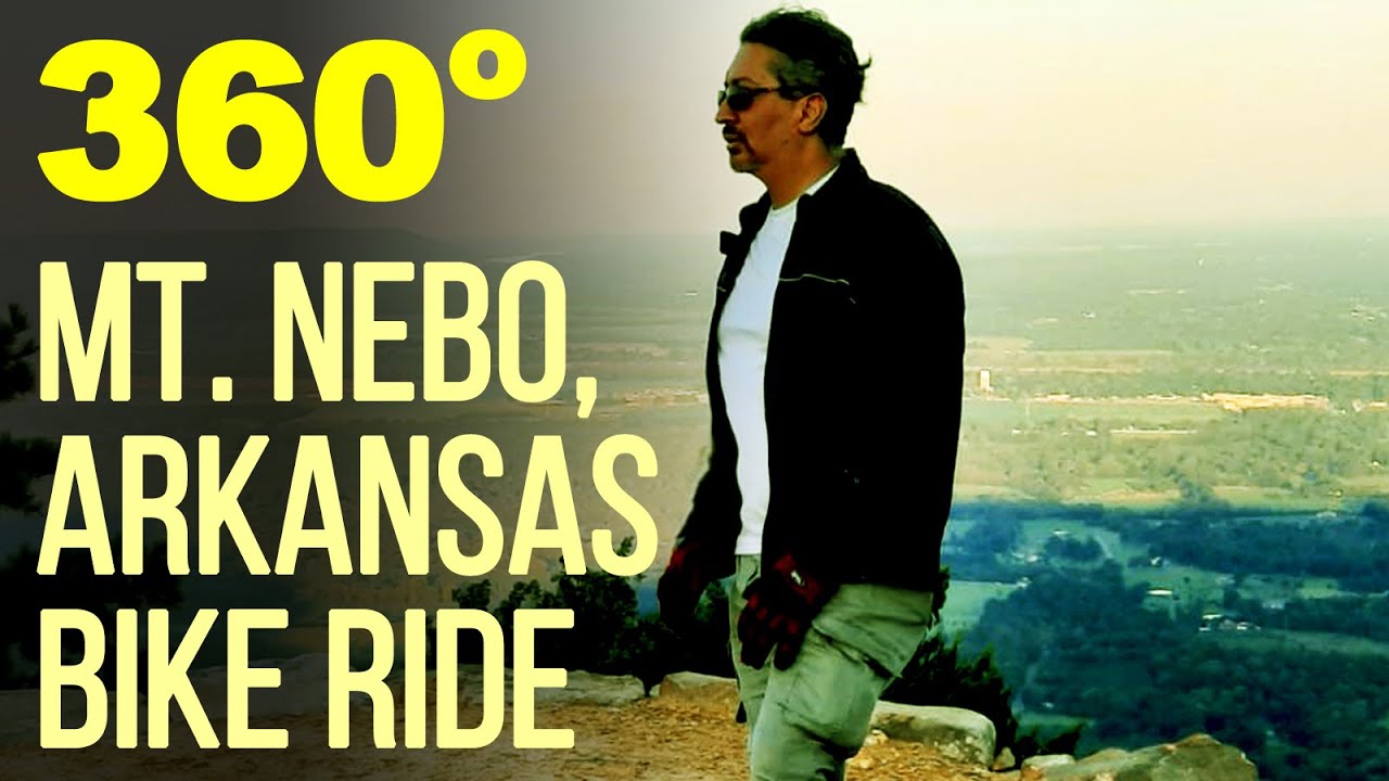 Mount Nebo, AR Bike Ride - 360 degree view - YouTube