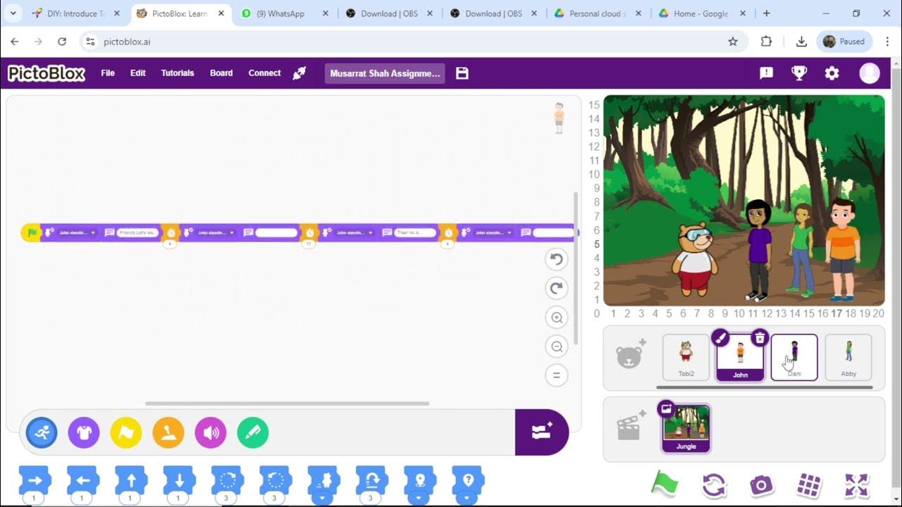 1 Assignment Int. Edu. Bootcamp with Junior Blocks on AI and Coding ...