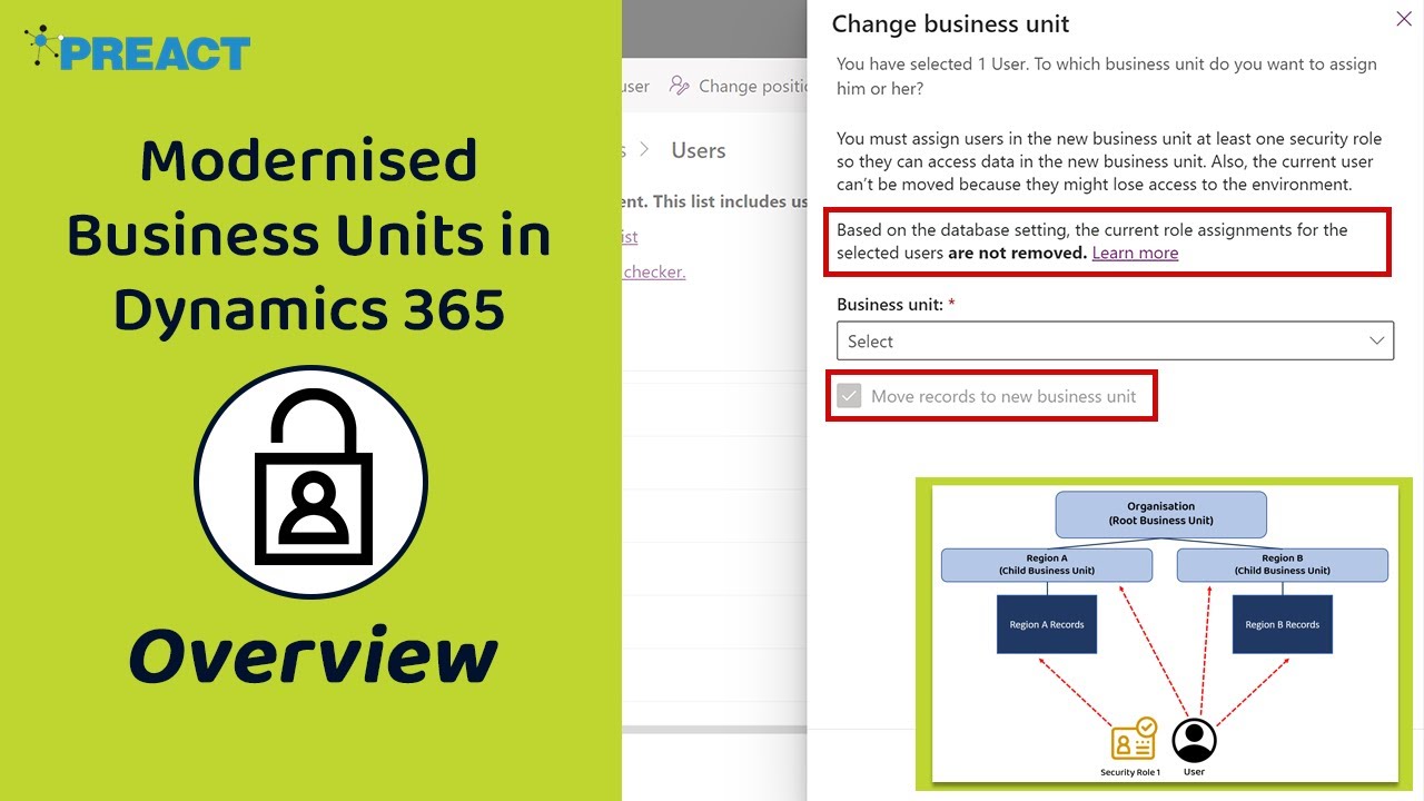 Modernise Security Around Business Units in Microsoft Dynamics 365 ...