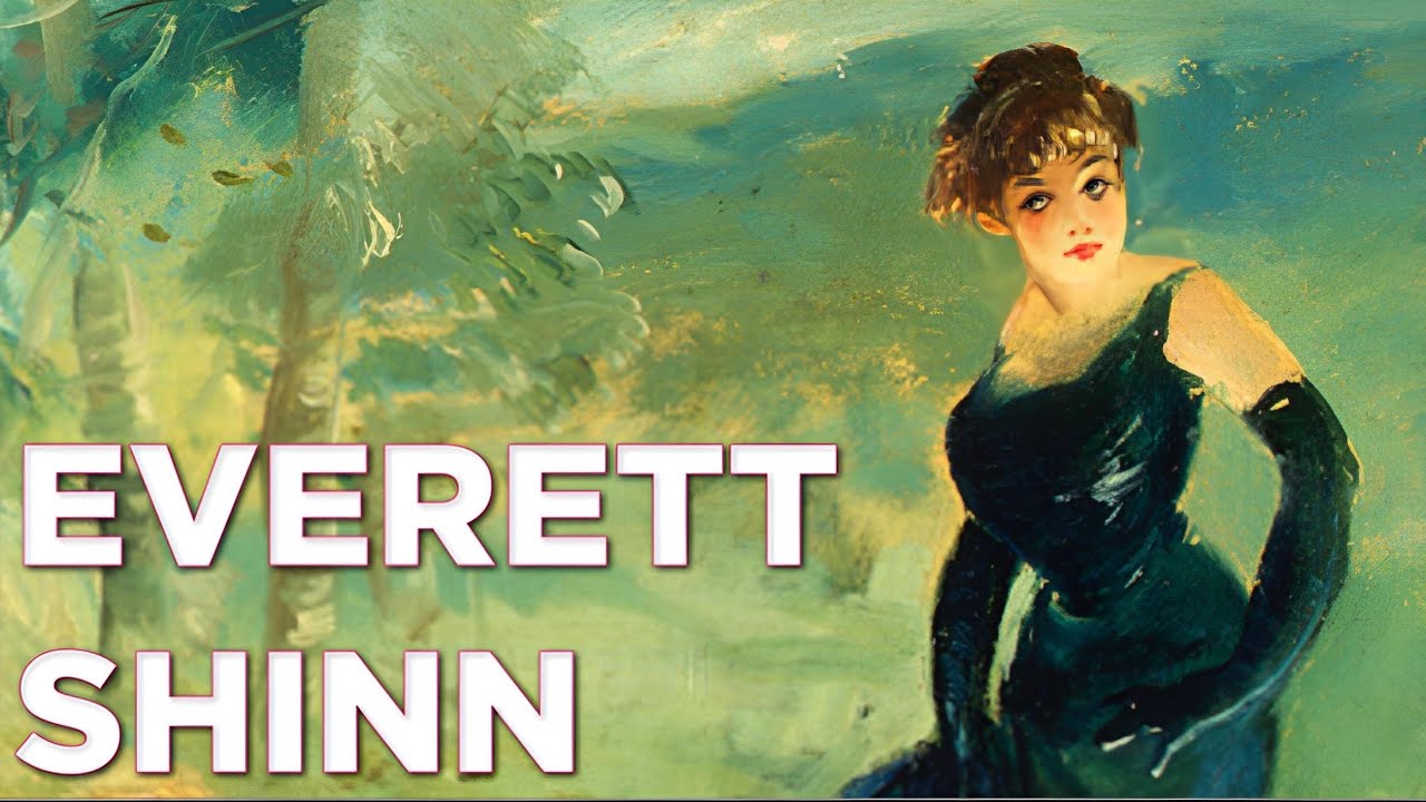 Everett Shinn: A Collection of 41 Paintings - YouTube