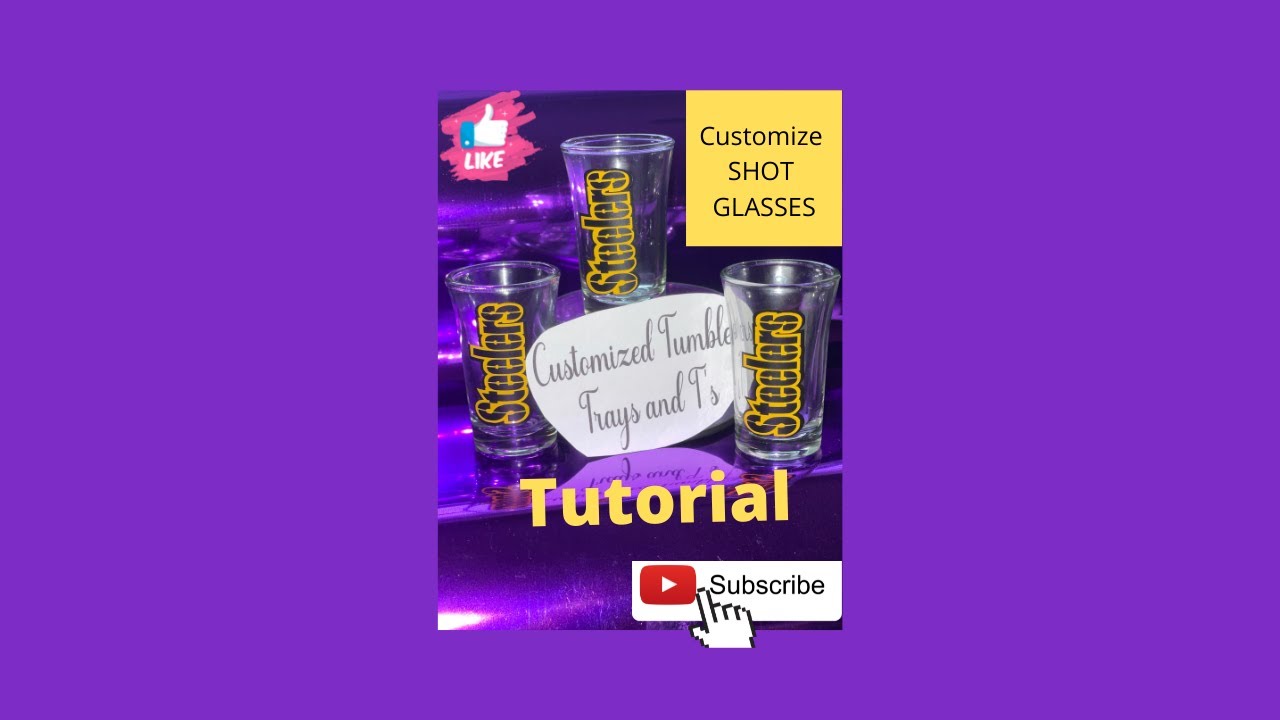 Shot Glass Tutorial - Short, Sweet and to the Point but Detailed - YouTube