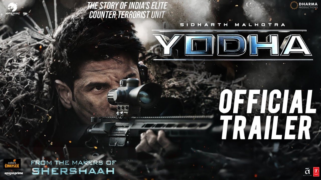 YODHA - OFFICIAL TRAILER | Sidharth Malhotra | Raashii Khanna | Disha ...