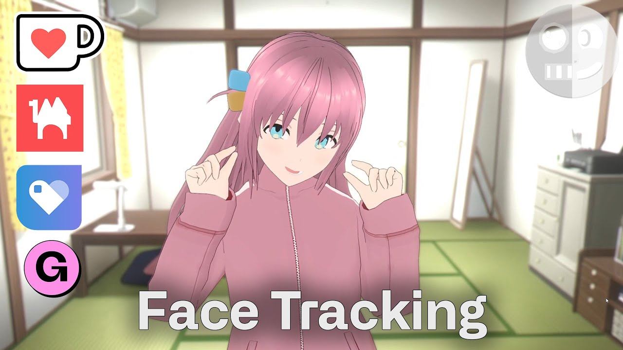 Bocchi - Face Tracking Add on Avatar - YouTube
