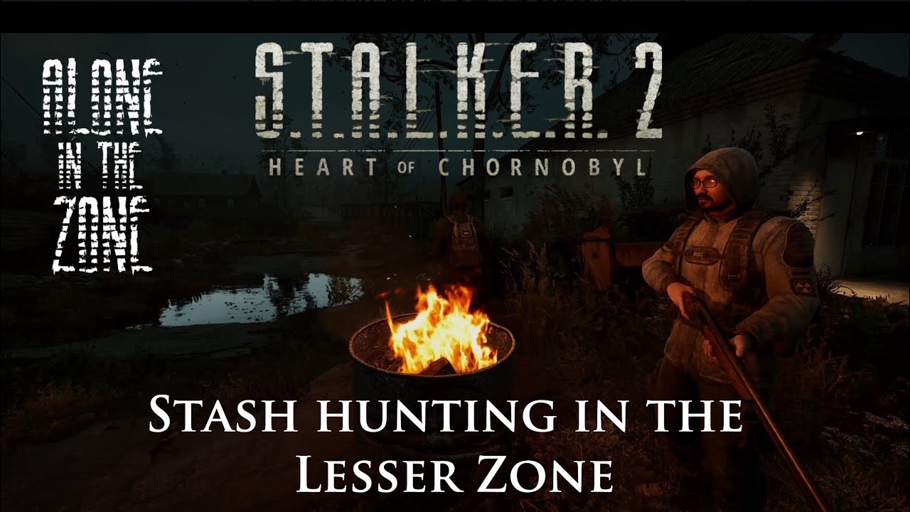 Stash Hunting in the Lesser Zone | Stalker 2 | Alone in the Zone - YouTube