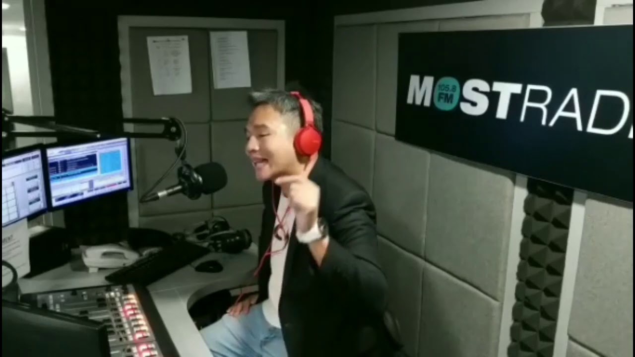 Ralph Tampubolon "Pak RT" Radio Aircheck Video, MOST RADIO 105.8 FM ...