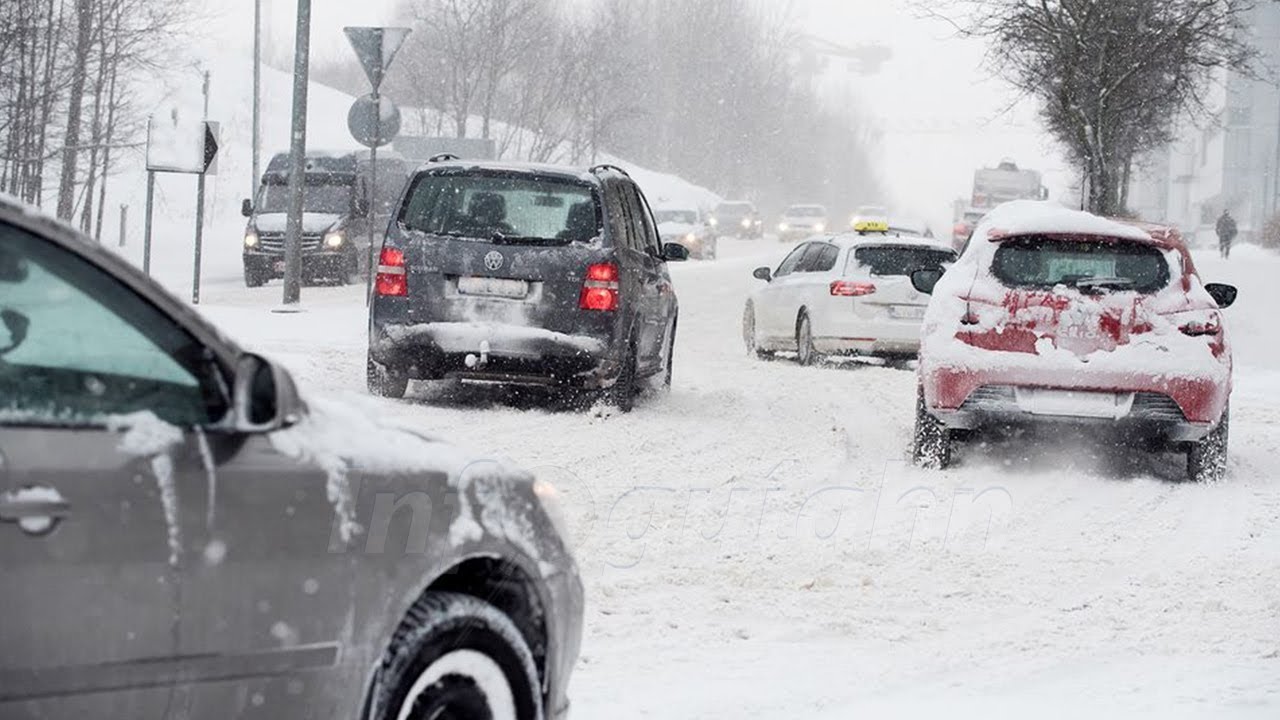Crazy Snow Storm Just Hit in Helsinki in Finland. Natural Disasters ...