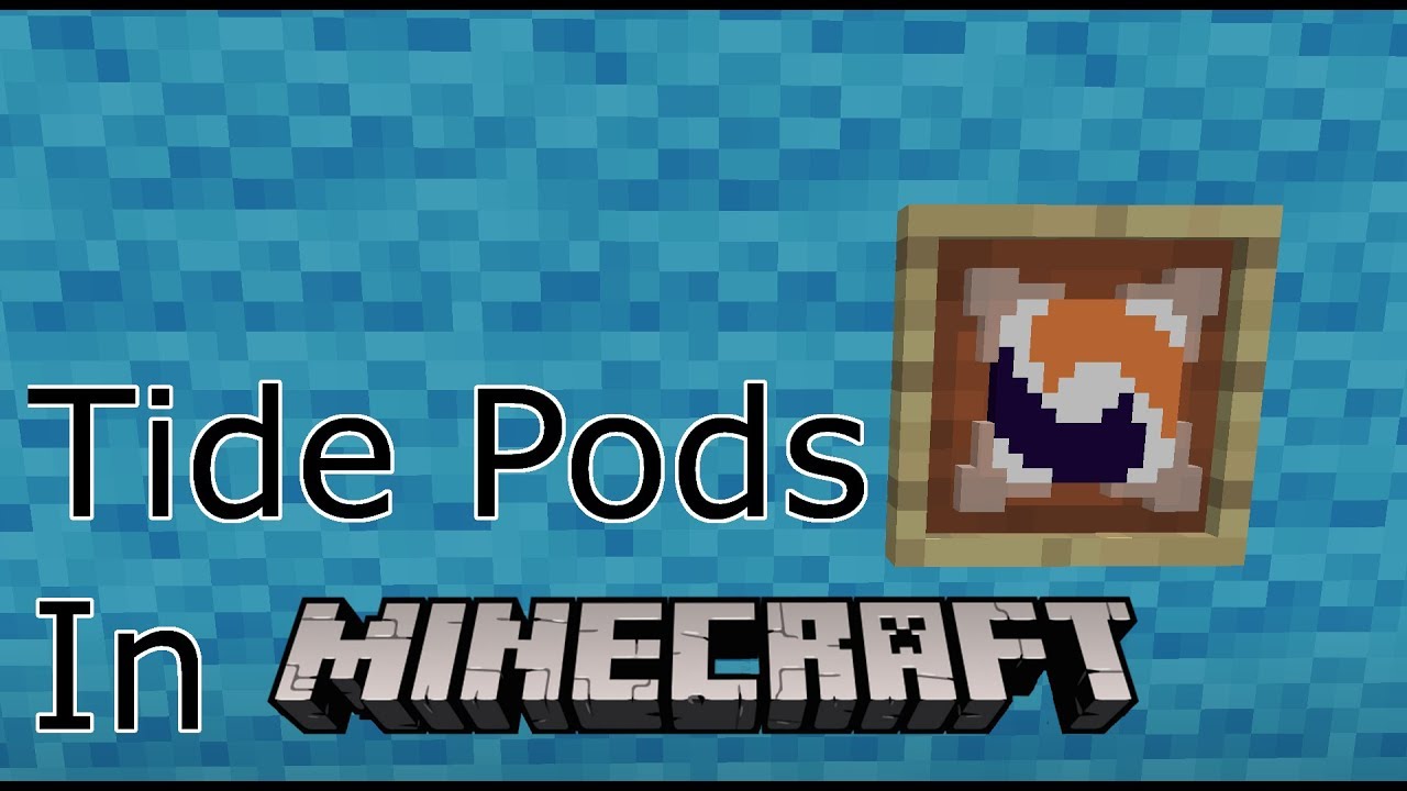 Tide Pods! - Someone Touched My Spaghet | Minecraft: Memes - YouTube