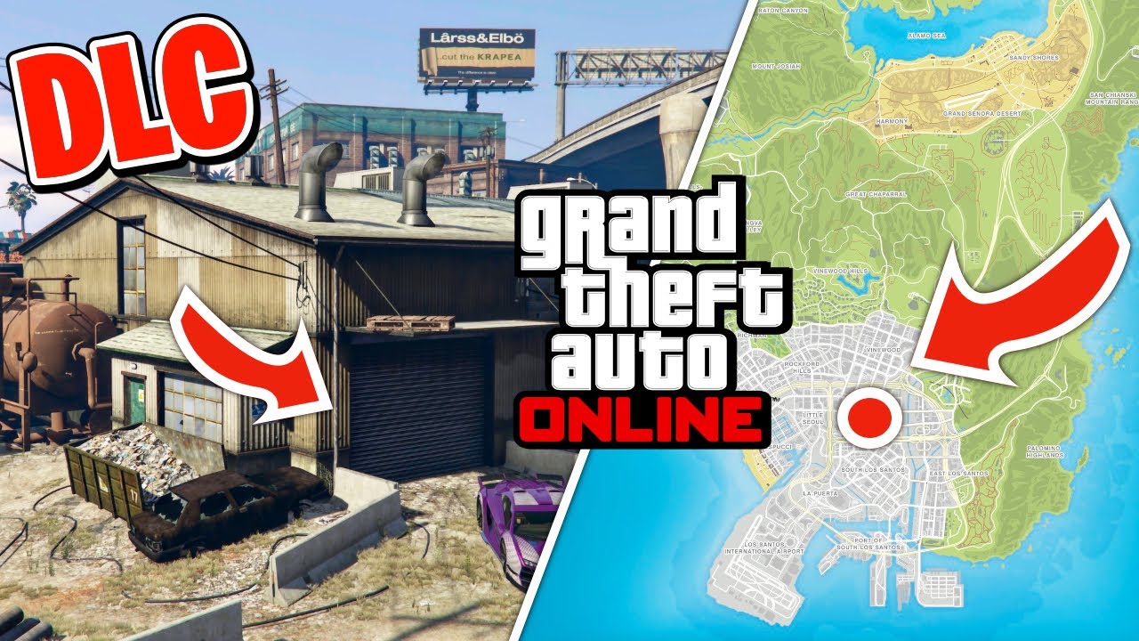 EMPLACEMENT NOUVEAU BÂTIMENT SUR GTA ONLINE !! - YouTube