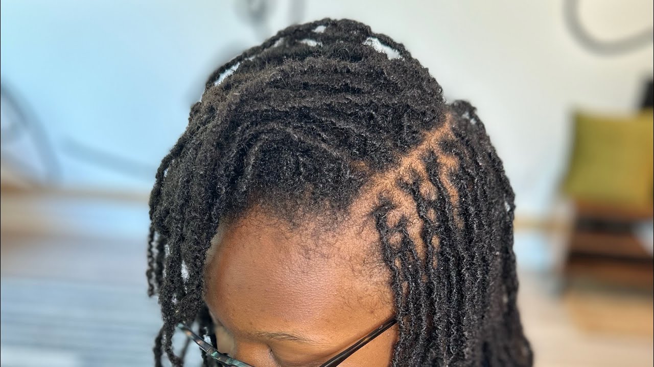 Microlocs Retie w MsCammyJ| Angelic Locs - YouTube