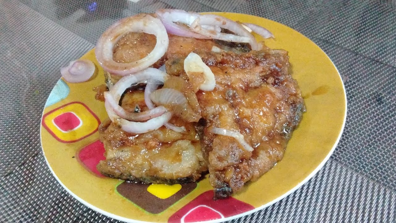 Easy Fish Steak recipe - YouTube