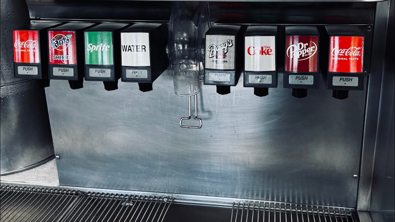 Compilation:🥤Soda Fountain Machine Refills | Coca-Cola, Pepsi, Sprite ...