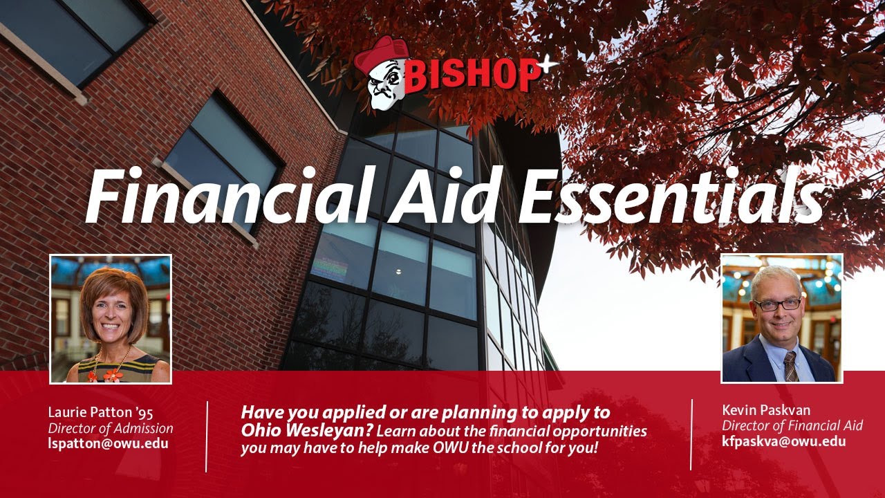 Ohio Wesleyan's Bishop+ : Financial Aid Essentials - YouTube