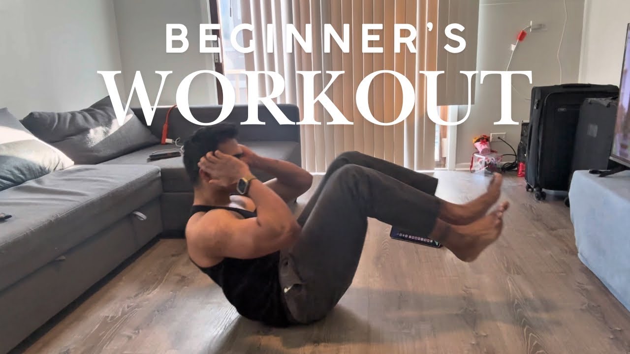 Beginner’s at-home workout for men 2-week plan - YouTube
