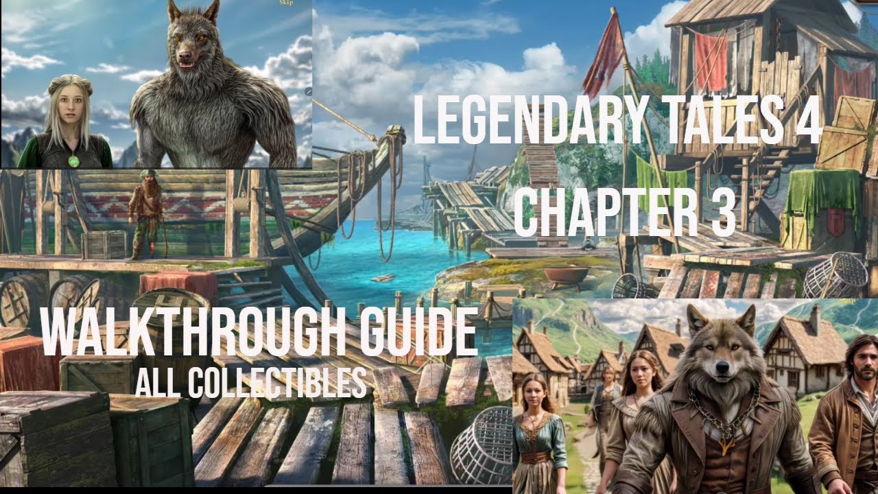 🧙‍♂️ Legendary Tales 4 Chapter 3 Walkthrough Guide | ALL Puzzles & Collectibles! - YouTube