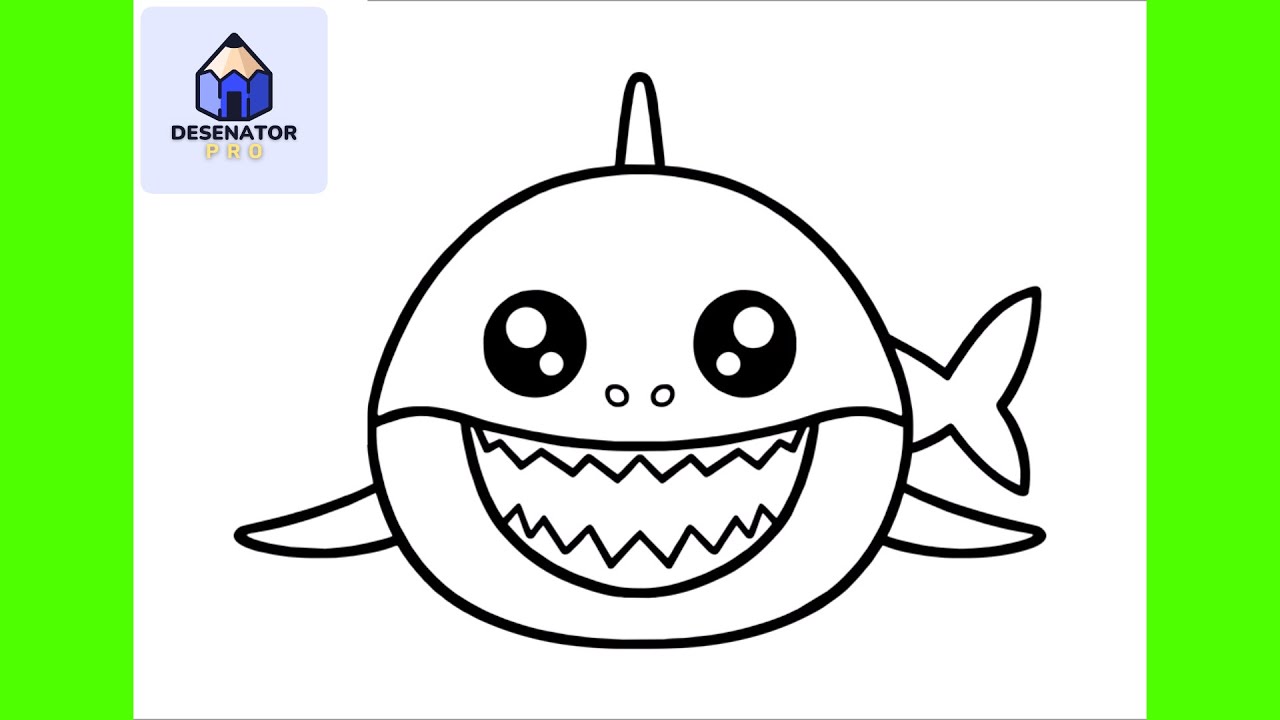 Cum Sa Desenezi Un RECHIN | Usor Pas cu Pas Tutorial pentru Incepatori ...