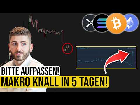 Achtung: Gefährliche Situation für Bitcoin - Das passiert in 5 Tagen! Krypto News