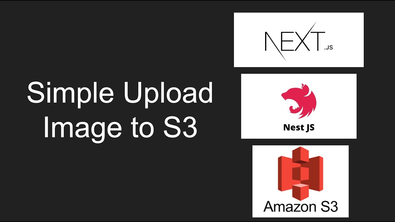 Upload/Download image to S3 with React.js + NestJS - YouTube
