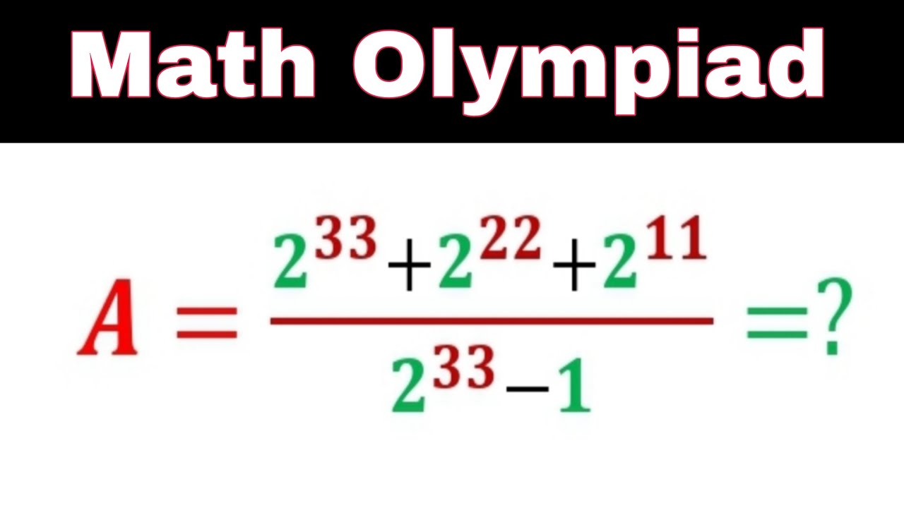 A Nice Algebra Problem | Math Olympiad | Simplification Math | How to ...