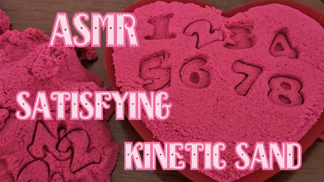SATISFYING ASMR PINK KINETIC SAND #74 #satisfying #viral @short - YouTube