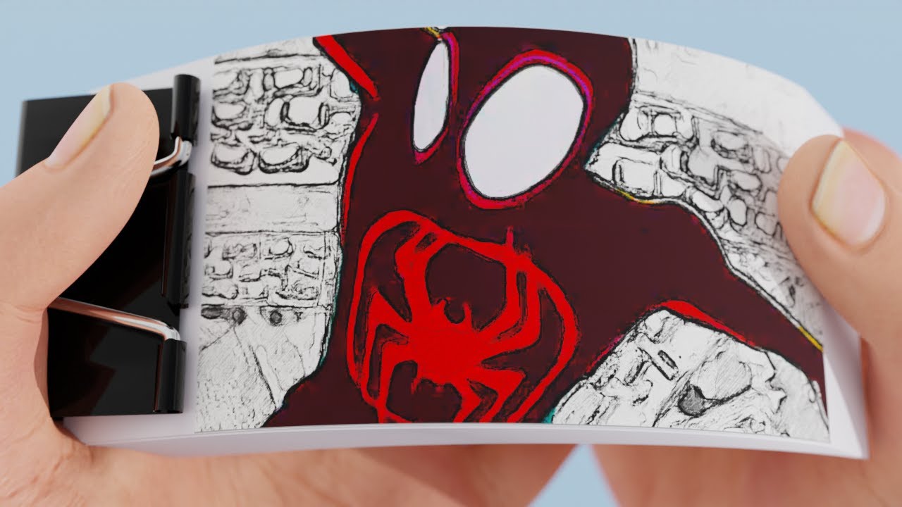 Miles Morales FLIPBOOK: SPIDER VERSE - SPIDER MAN - YouTube