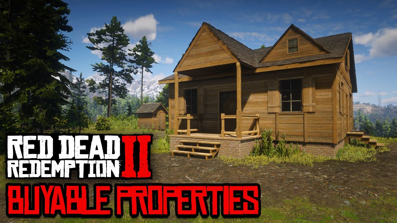Buyable properties - Red Dead Redemption 2 MODS - YouTube