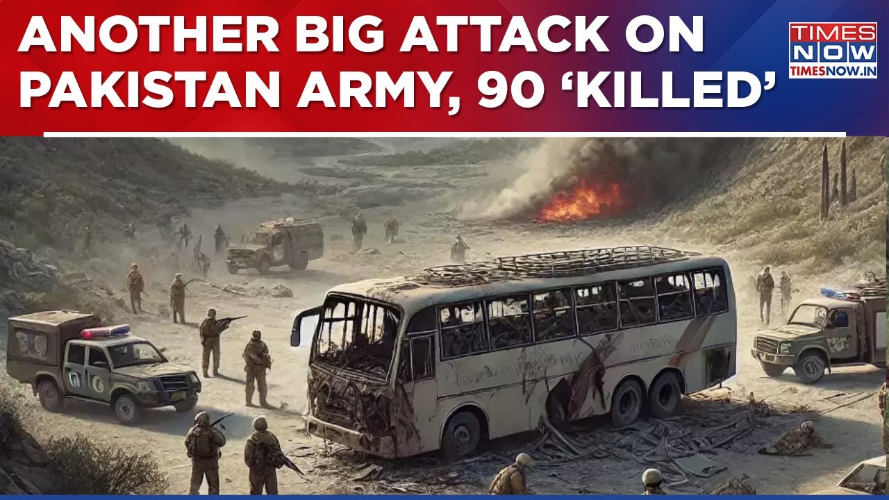 BLA Attacks Pakistan Again Days After Train Hijack, Ambushes Pakistan ...