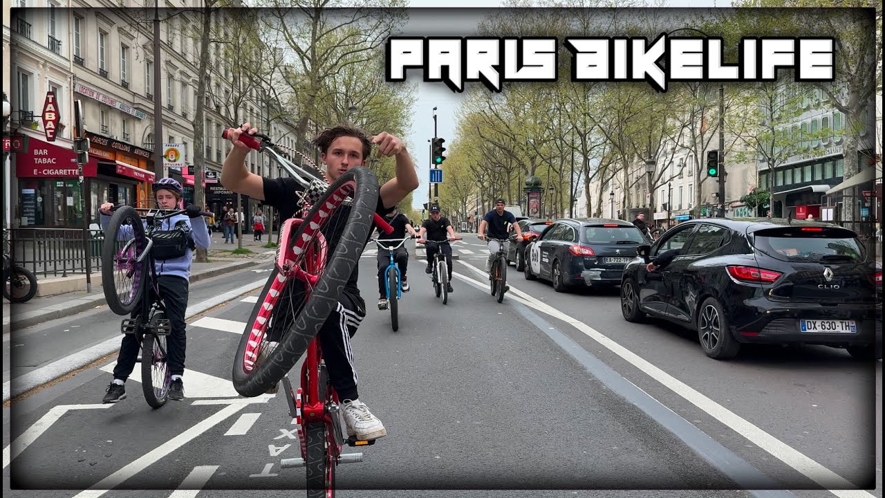 BikeLife ride Paris - YouTube