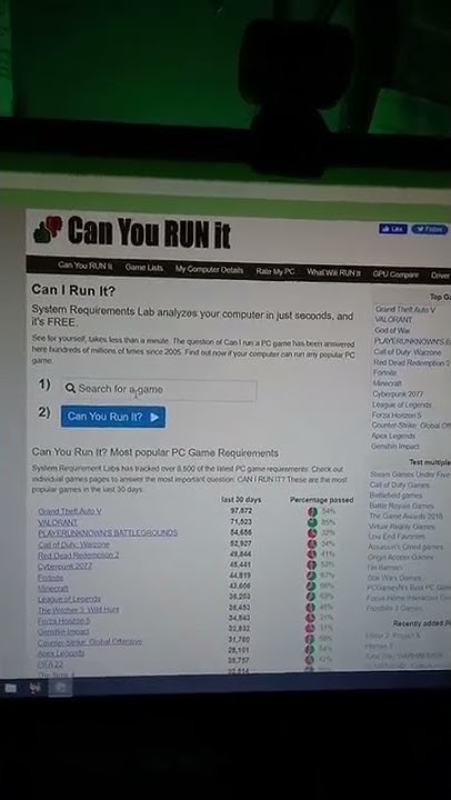 How to check whether you can run a game in your PC.#shorts#youtubeshorts#gaming#minecraft# ...