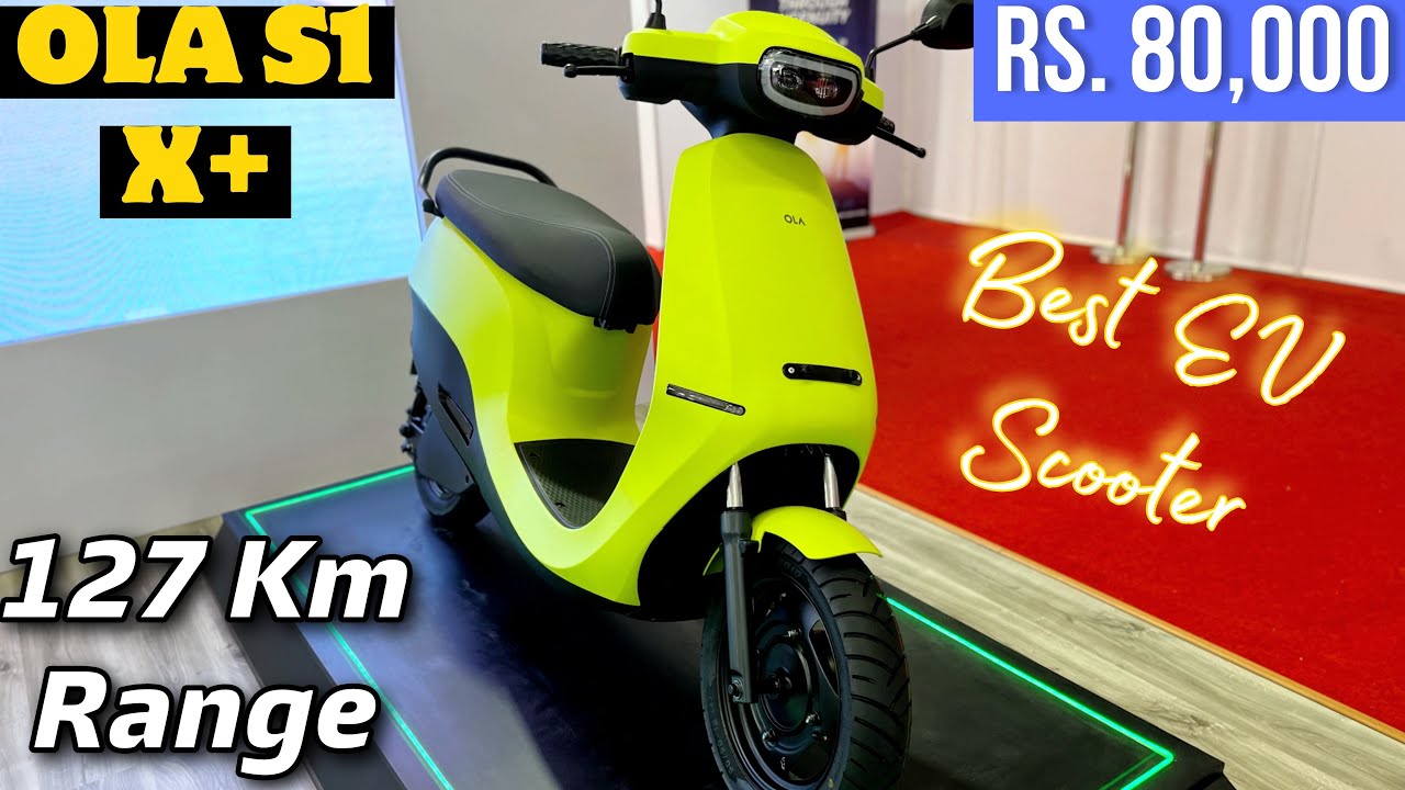 New OLA S1 X+ Electric Scooter Launched | ₹80,000 | 151Km Range | Best ...