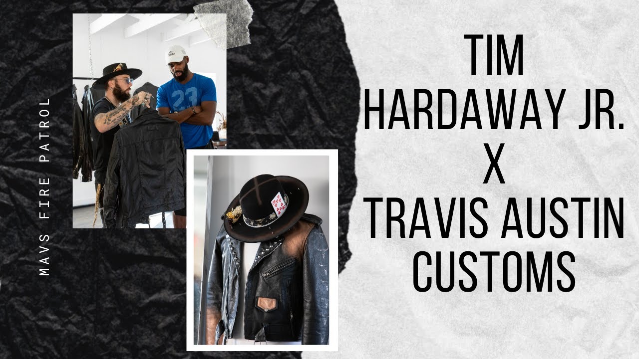 Mavs Fire Patrol: Tim Hardaway x Travis Austin Custom Jacket - YouTube