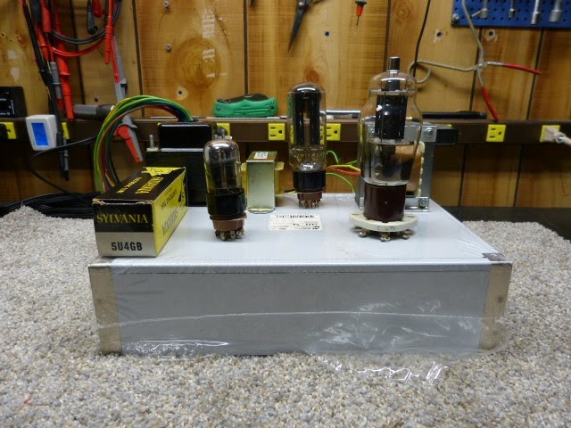 Remove 807 Tube Amplifier