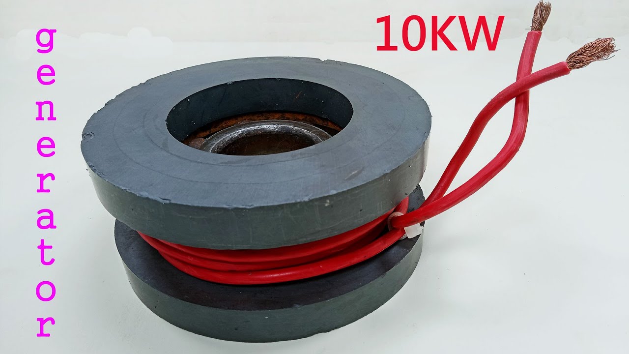 I rewind permanent magnets into 220v 10000w green electric generator ...