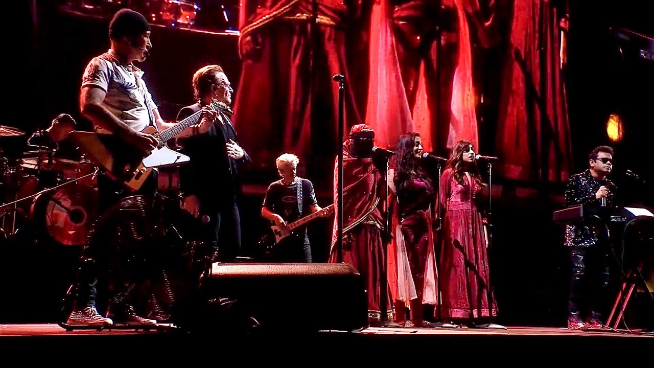 U2 - Ahimsa PROSHOT - Live From MUMBAI 2019 - YouTube