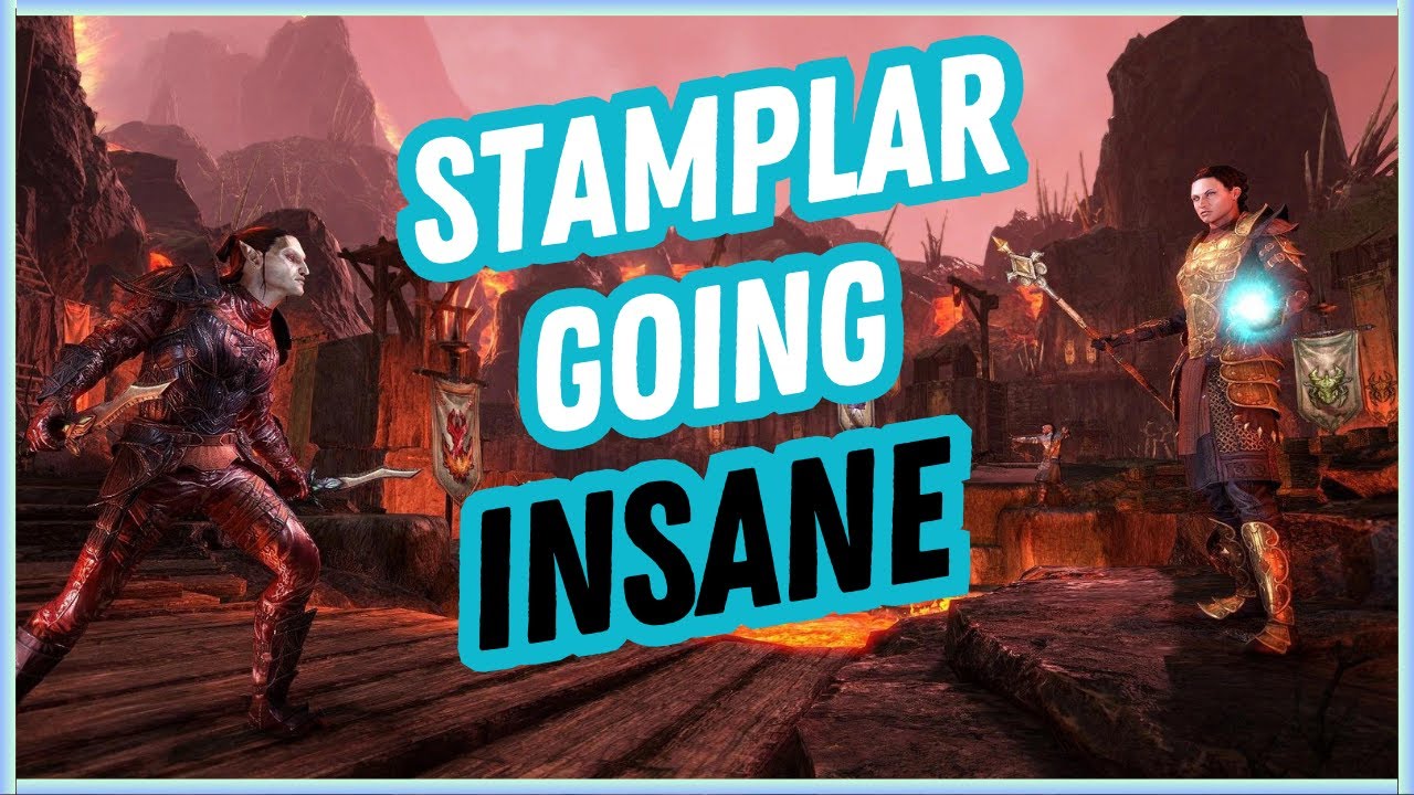 ESO PvP - StamPlar Goes HARD in BGs - [Battlegrounds Chronicles] - YouTube